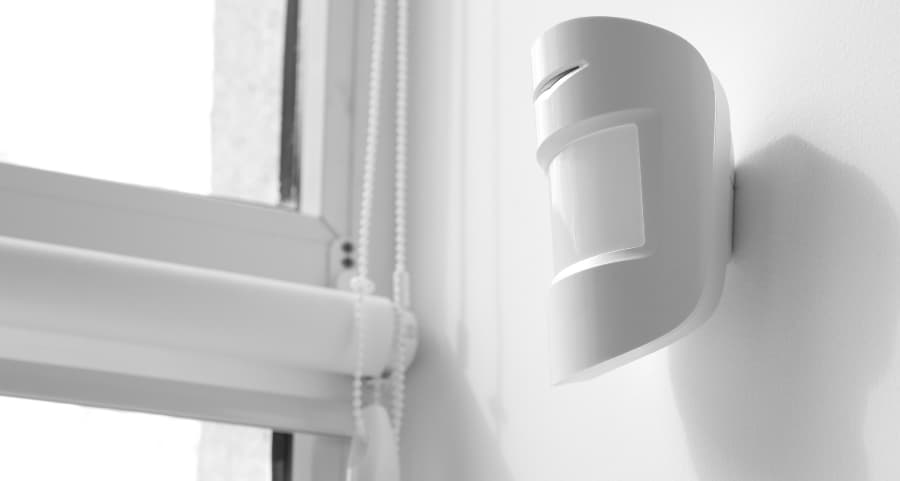 What are the choices for window and door sensors in Columbia? | Vivint